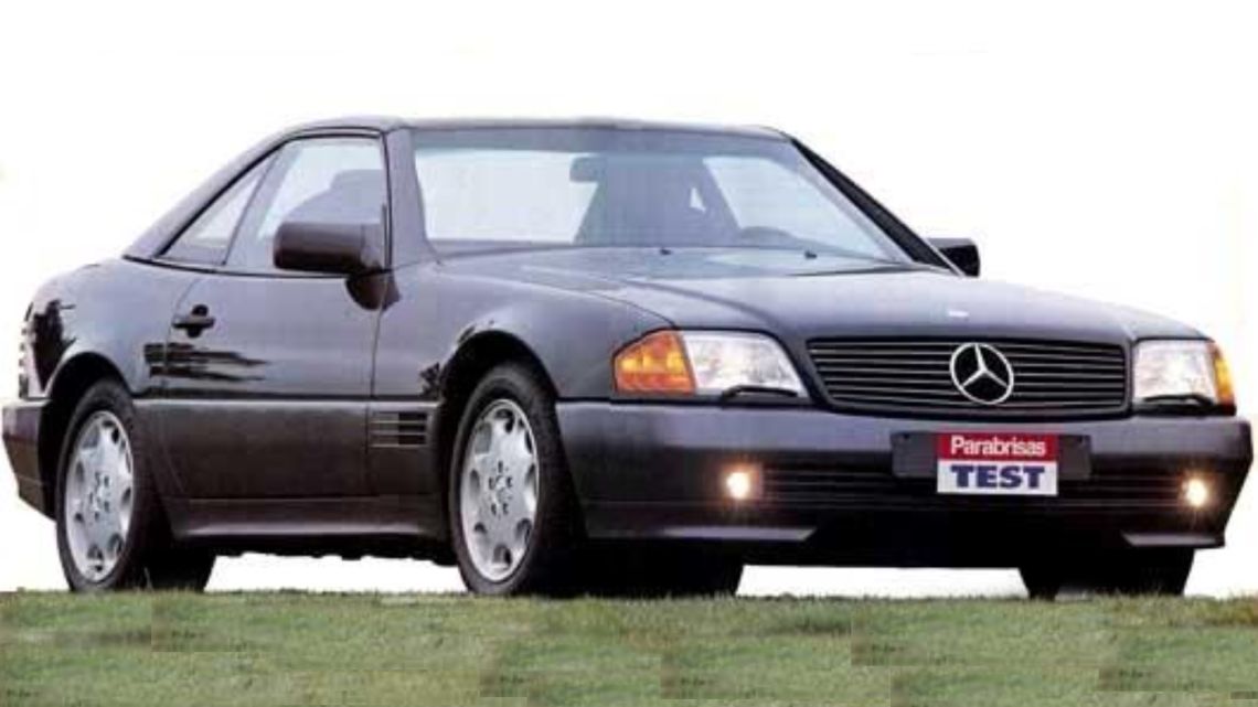 Así probábamos el Mercedes-Benz 500 SL | Parabrisas