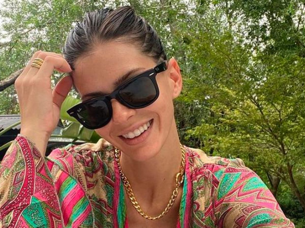 Caras | Al estilo off white: el look de la China Suárez para su festejo ...