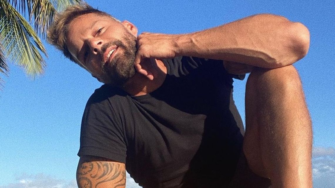Ricky Martin sorprendió a sus fans luciendo un enorme tatuaje en su ...