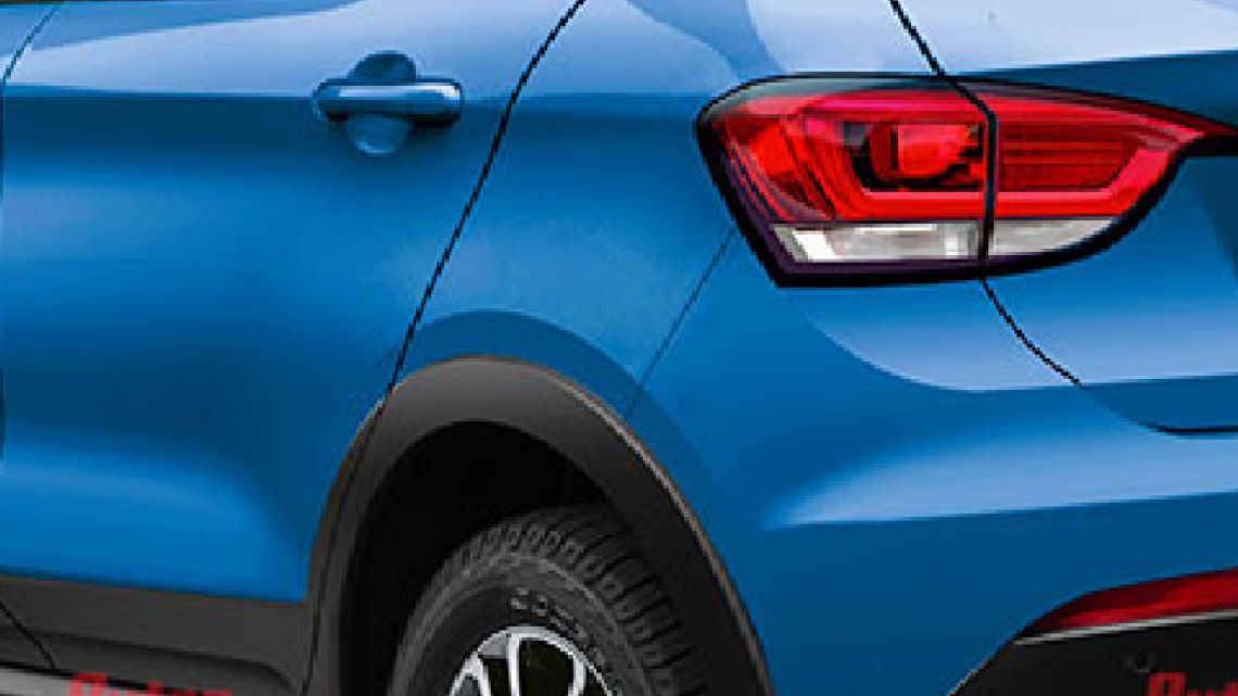 Así sería la parte trasera del SUV del Fiat Argo | Parabrisas