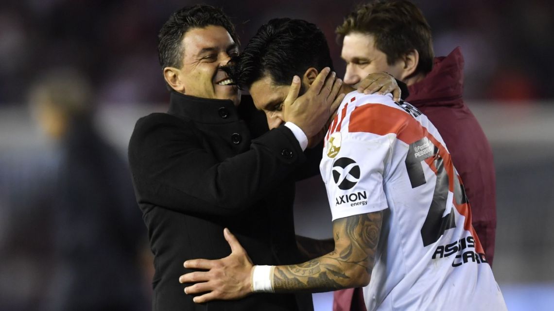 El elogio viral de Gallardo para Enzo Pérez por su posible regreso a la ...