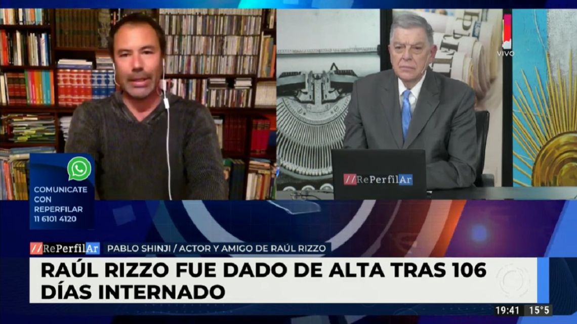 Amigo de Raúl Rizzo sobre la salud del actor: "Estuvo dos meses en ...