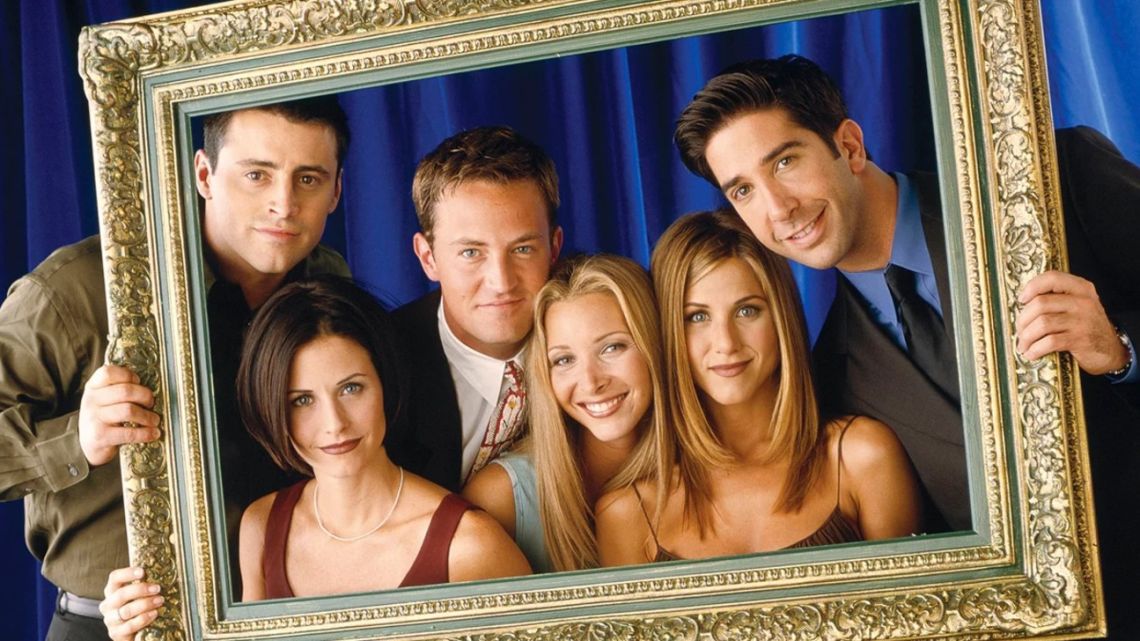 El romance que los actores de Friends lograron mantener en secreto por ...