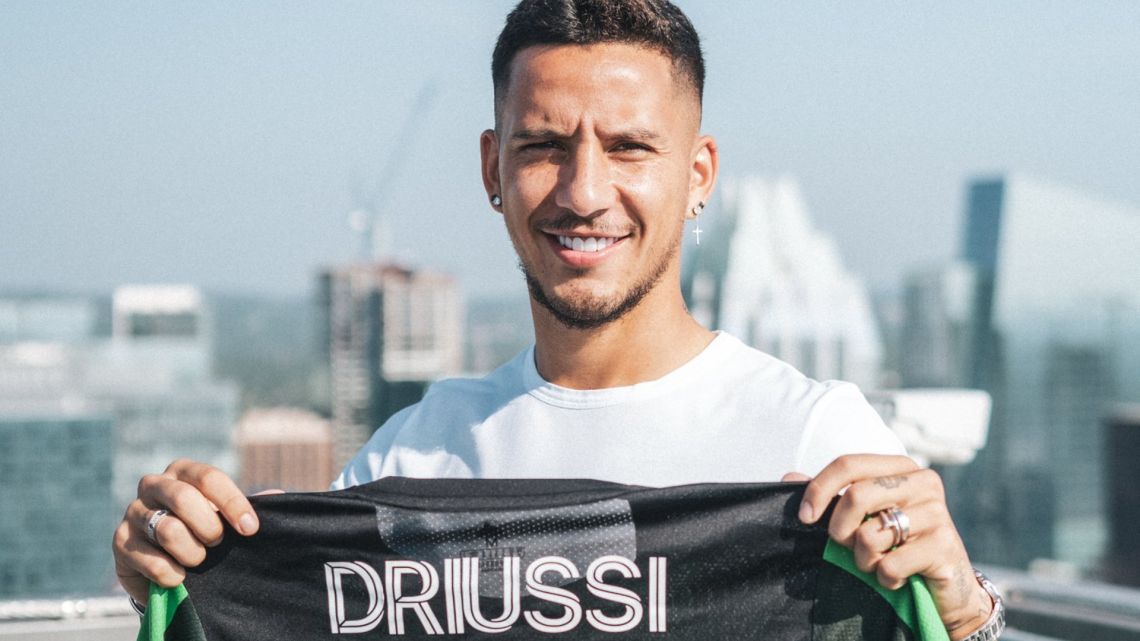 Sebastián Driussi fue presentado en un equipo de la MLS de Estados ...
