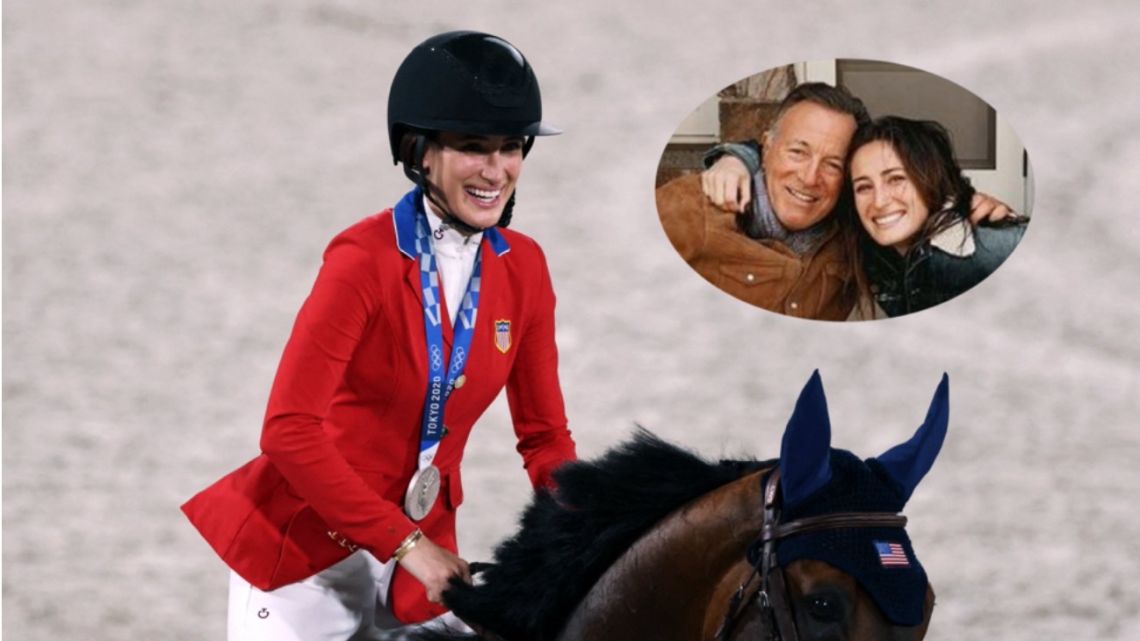 Jessica, hija de Bruce Sprinsteen, fue plata en los Juegos Olímpicos ...