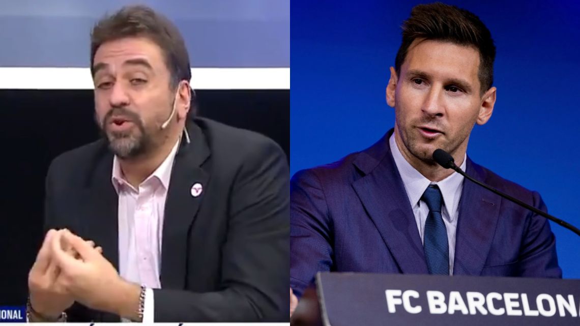 La reflexión filosófica de Nicolás Distasio tras la salida de Messi del ...