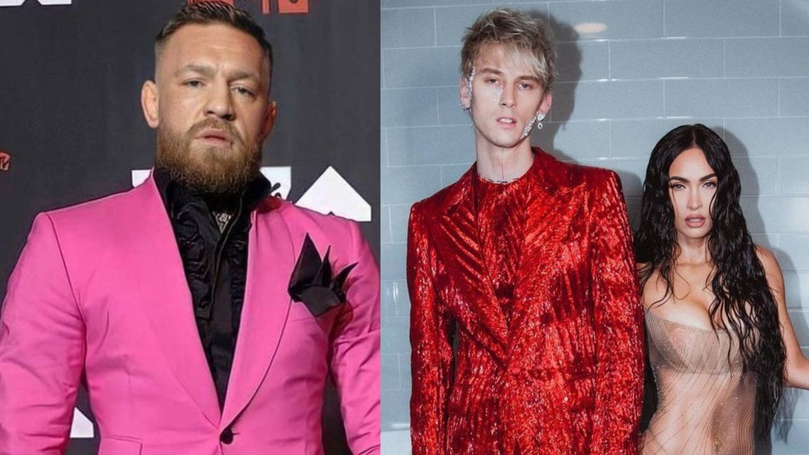 Conor McGregor agredió a Machine Gun Kelly en los MTV VMAs 2021 | Caras