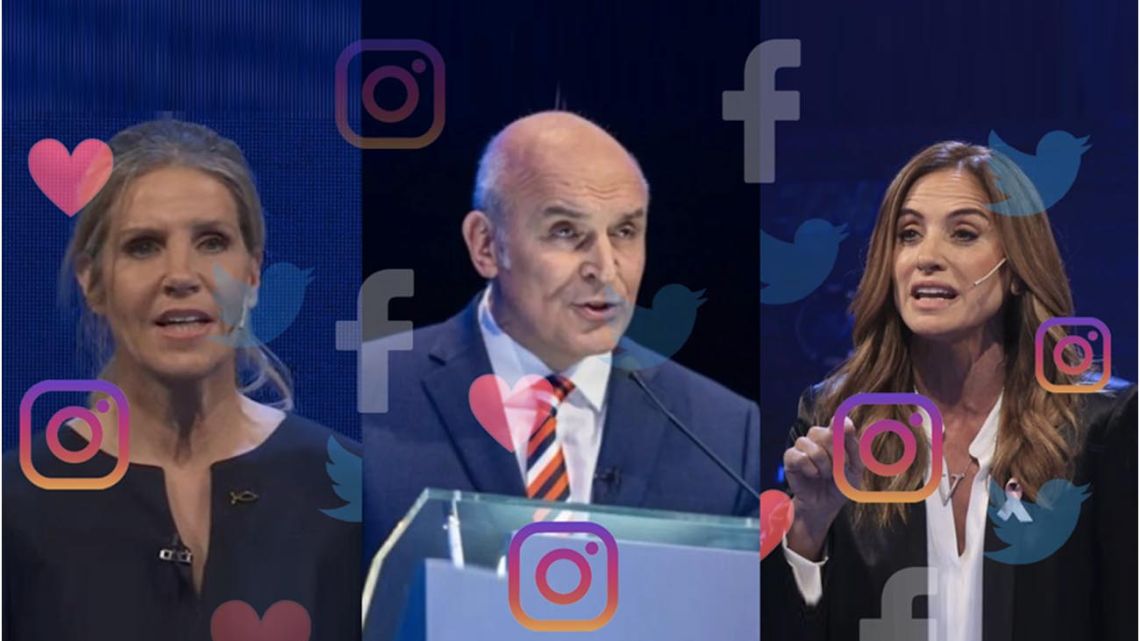 José Luis Espert, Cynthia Hotton y Victoria Tolosa Paz; los candidatos ...