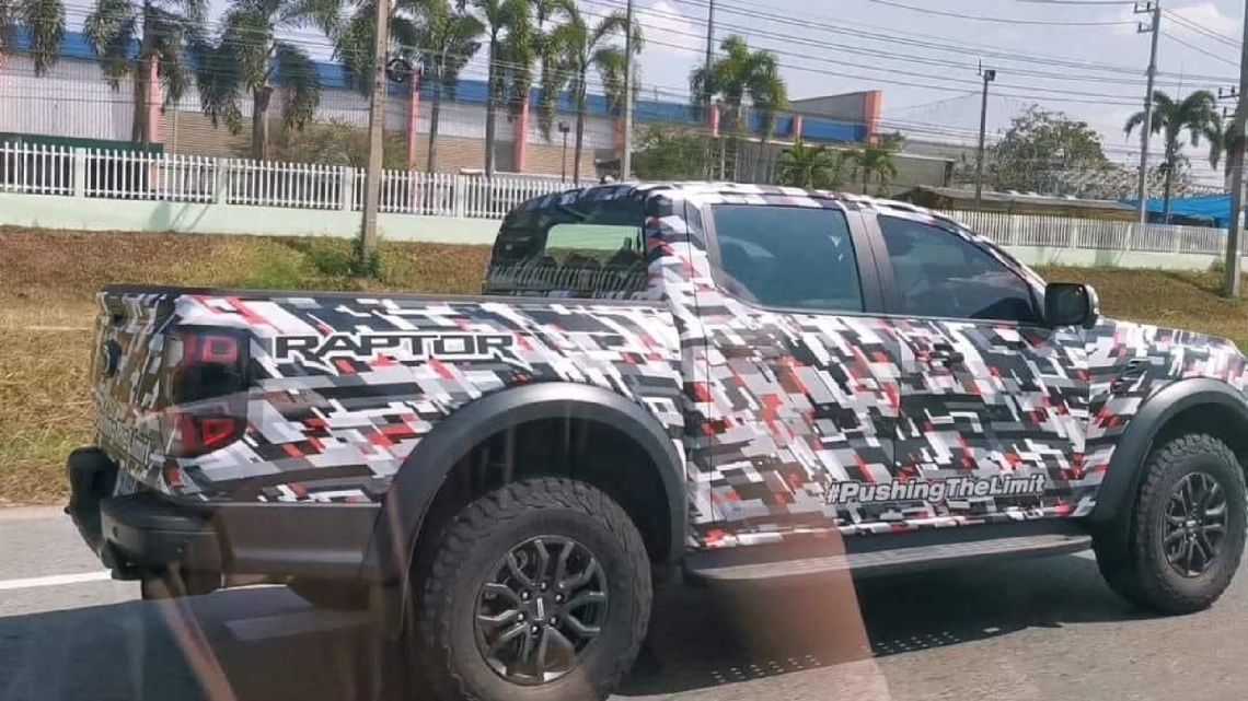 Aparece la nueva generación Ford Ranger Raptor con pocos camuflajes ...