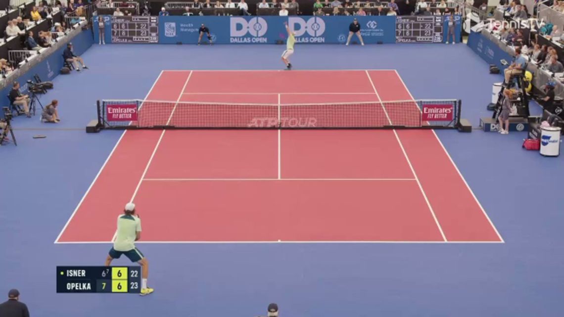 Interminable: Reilly Opelka y John Isner disputaron un larguísimo ...