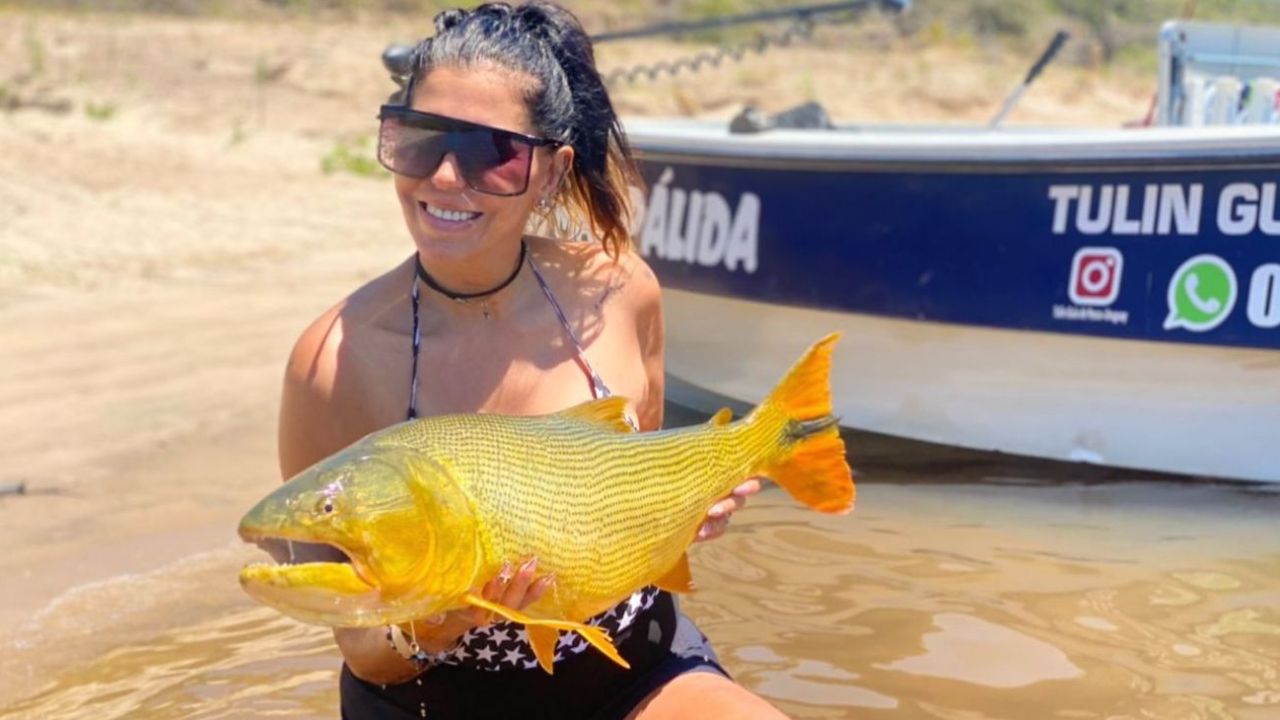 Dorados que sorprenden en la represa de Palmar | Weekend