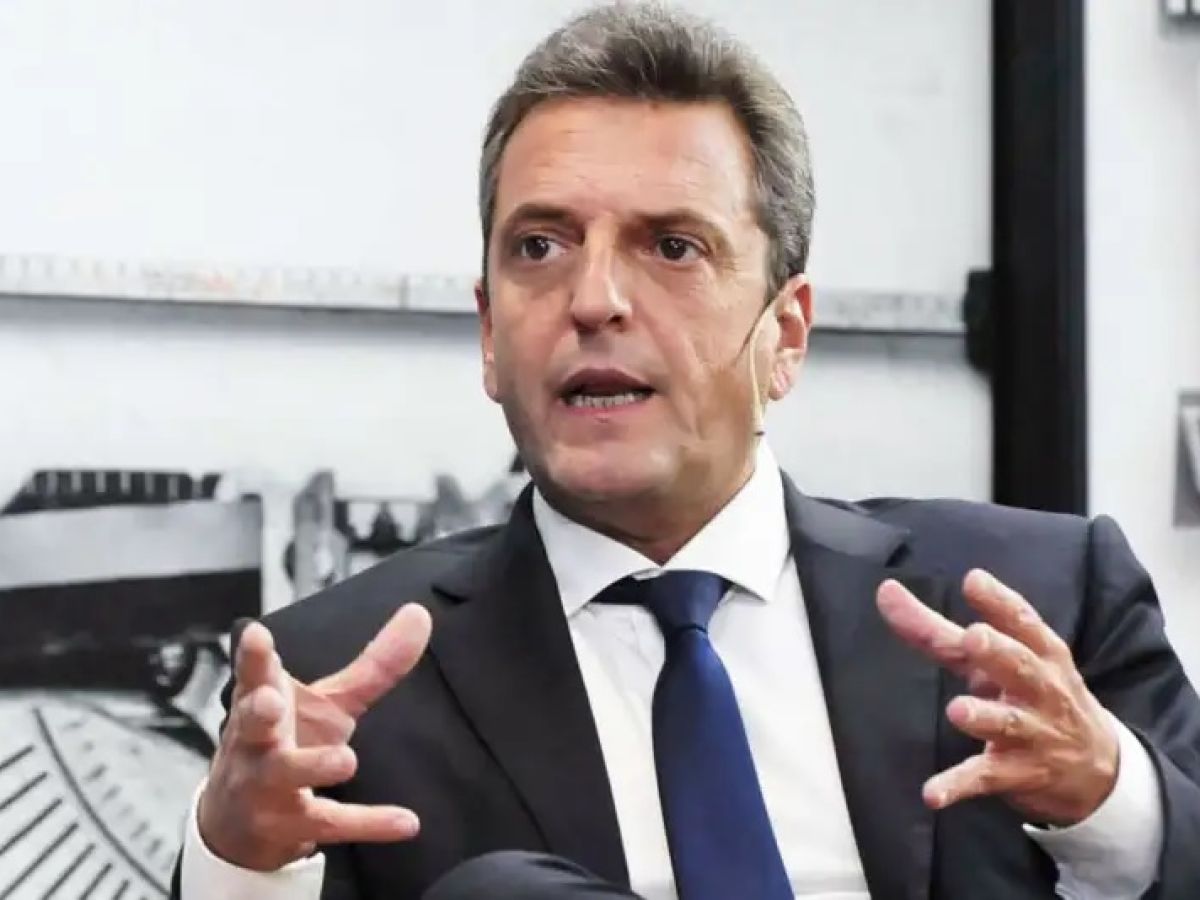 Sergio Massa Necesitamos Sentarnos Con La Oposición A Definir Diez