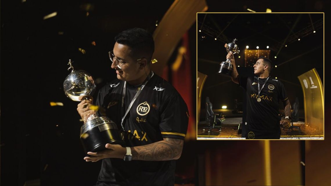 El jugador brasileño Phzin se consagró campeón de la Copa Libertadores ...