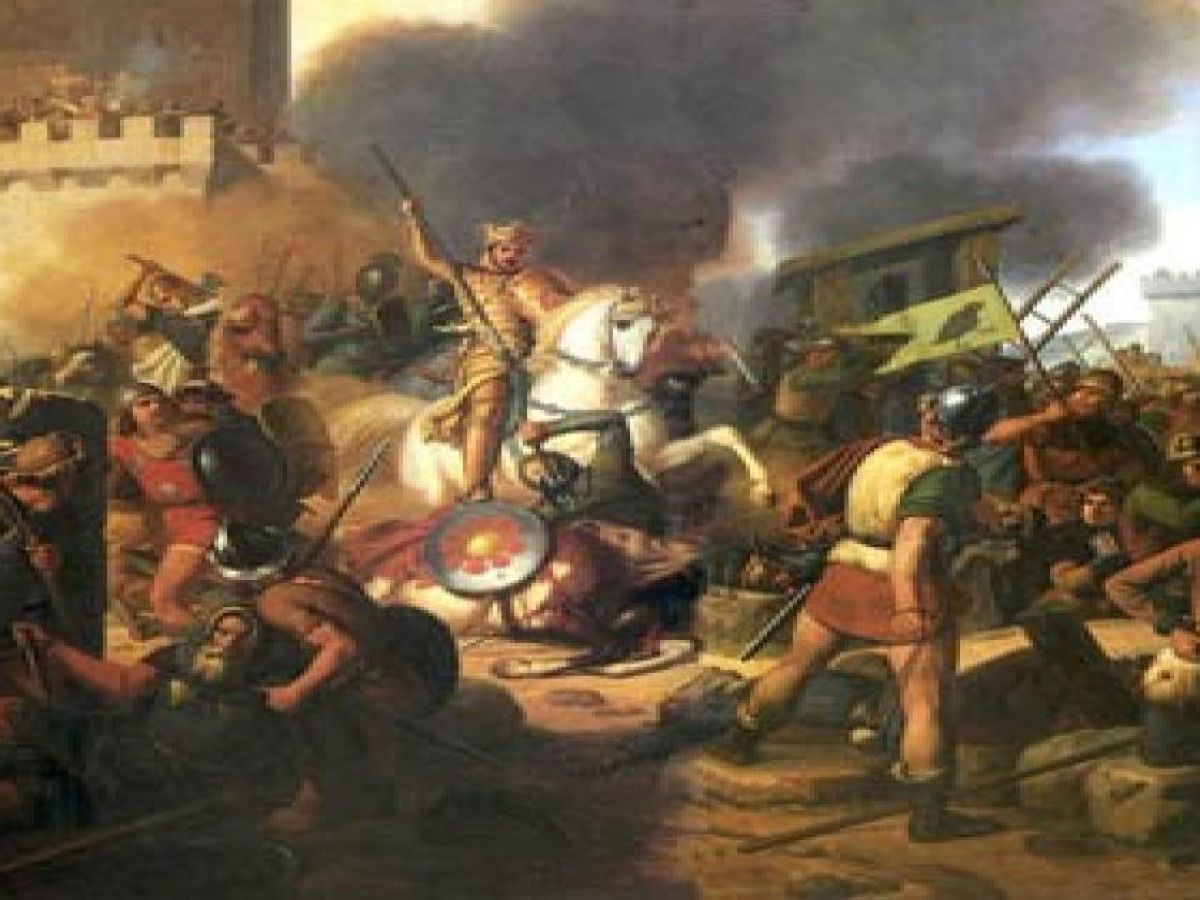 El 28 de marzo del año 845 París es saqueada por los vikingos ...