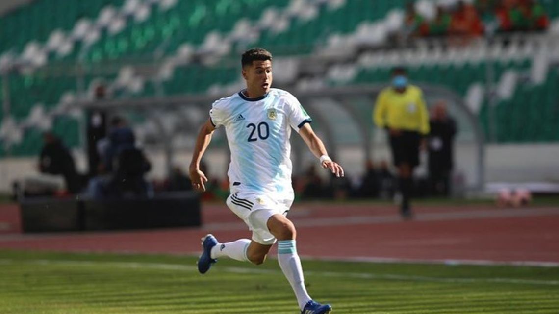 Exequiel Palacios presionó a Scaloni por un lugar en la Selección ...