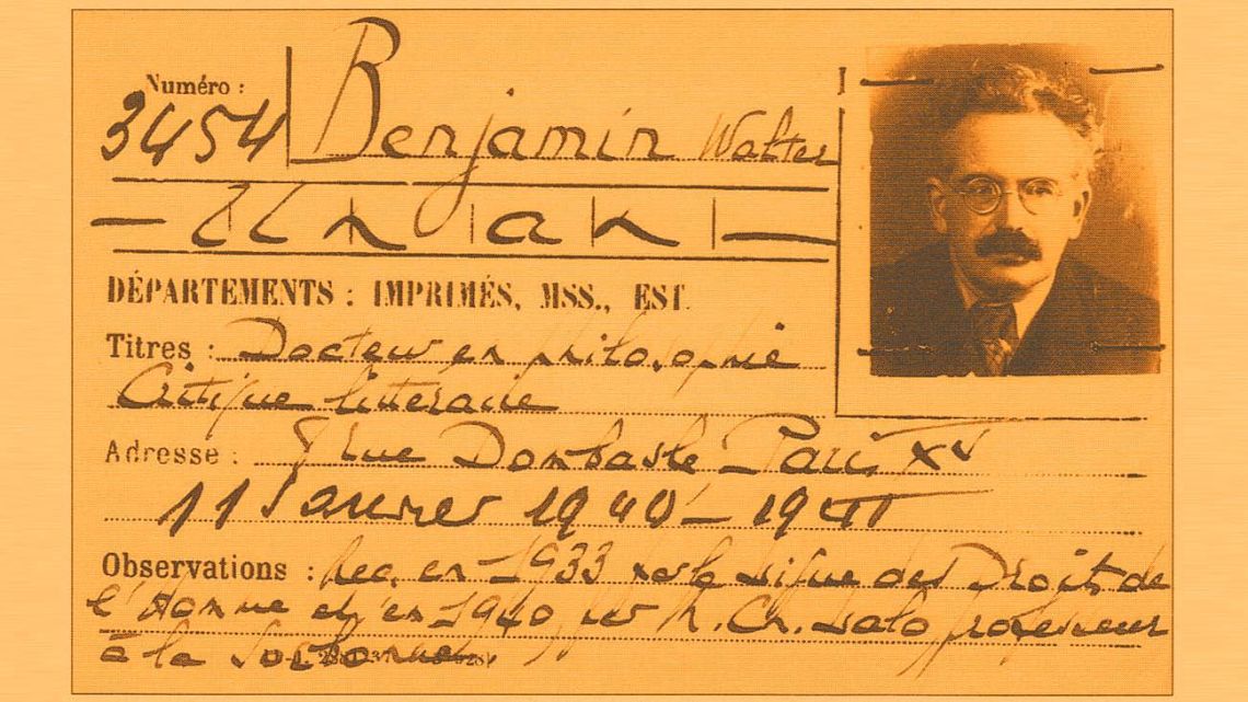 Walter Benjamin y el destino de una época | Perfil
