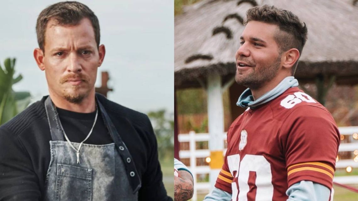 El hotel de los famosos: Locho Loccisano y Santiago del Azar mantuvieron un fuerte cruce en el ...