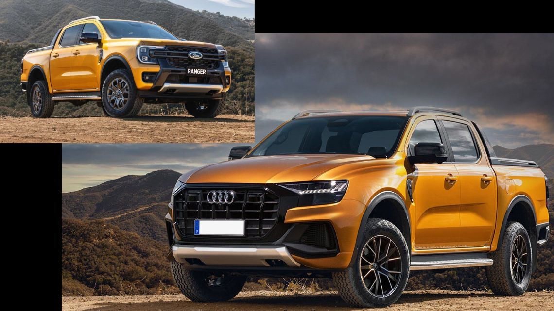 ¿Y si la pick-up de Audi se transforma en un familiar de Ford Ranger ...