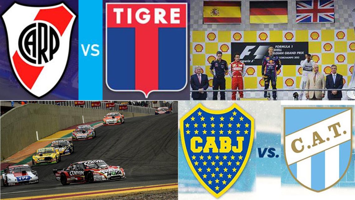 La agenda deportiva del fin de semana: hora y televisación de los ...