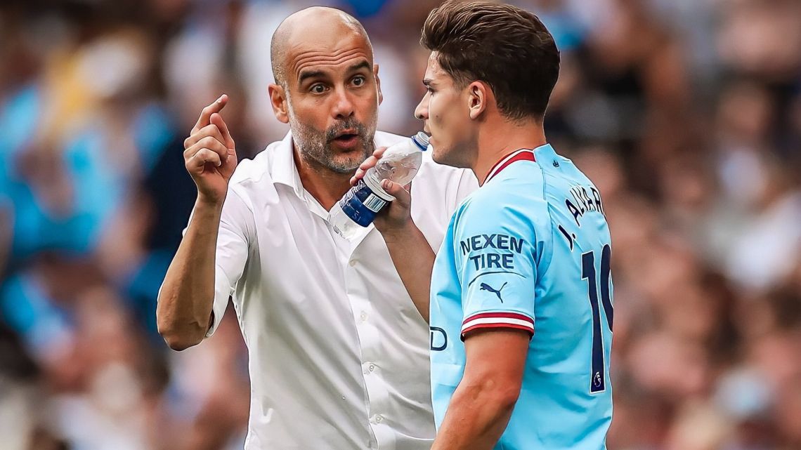 El tremendo elogio de Pep Guardiola a Julián Álvarez: "Excepcional" | 442