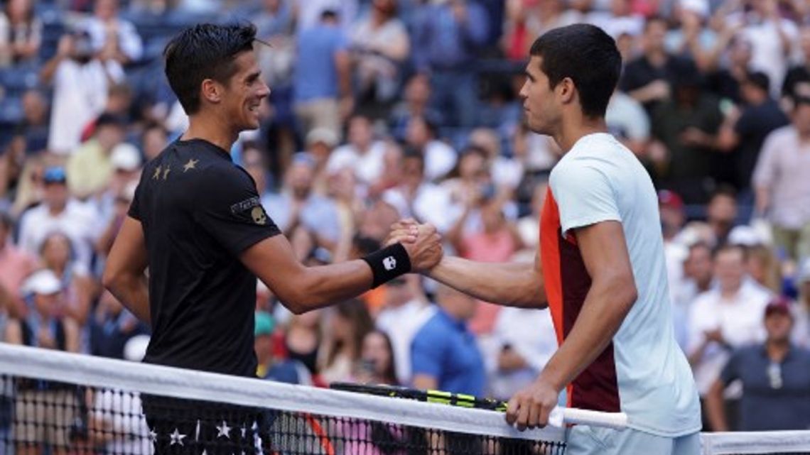 Coria quedó eliminado del US Open ante Carlos Alcaraz | 442