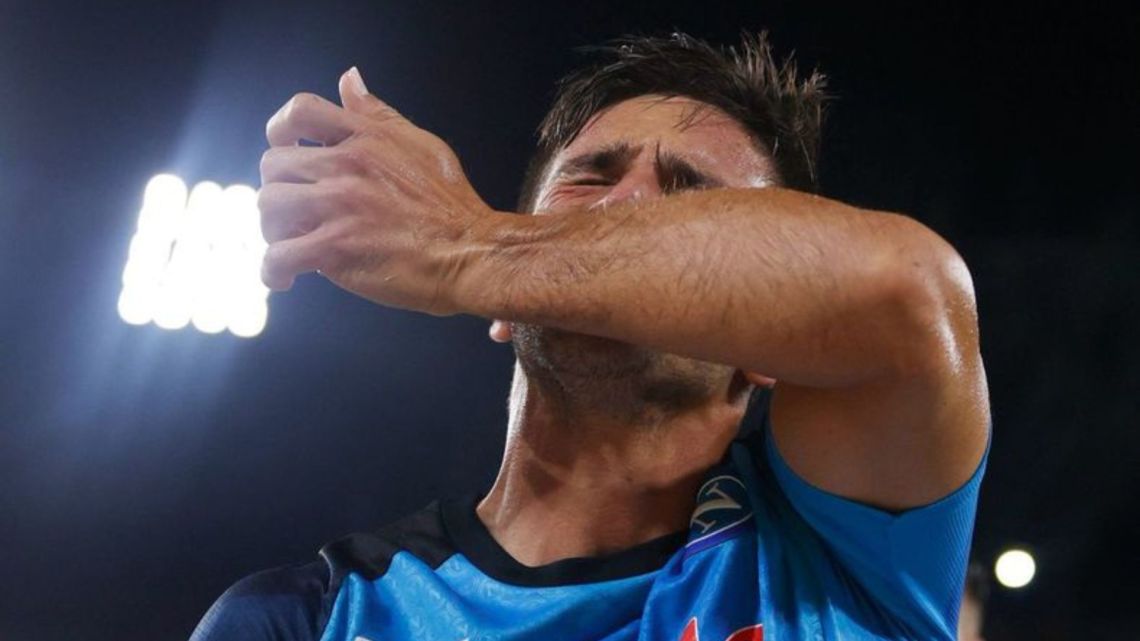 Gio Simeone y la razón por la que no pudo contener la emoción en el ...