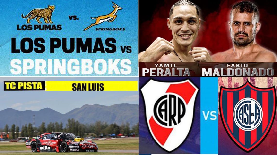 La agenda deportiva para el fin de semana: hora y televisación de los ...