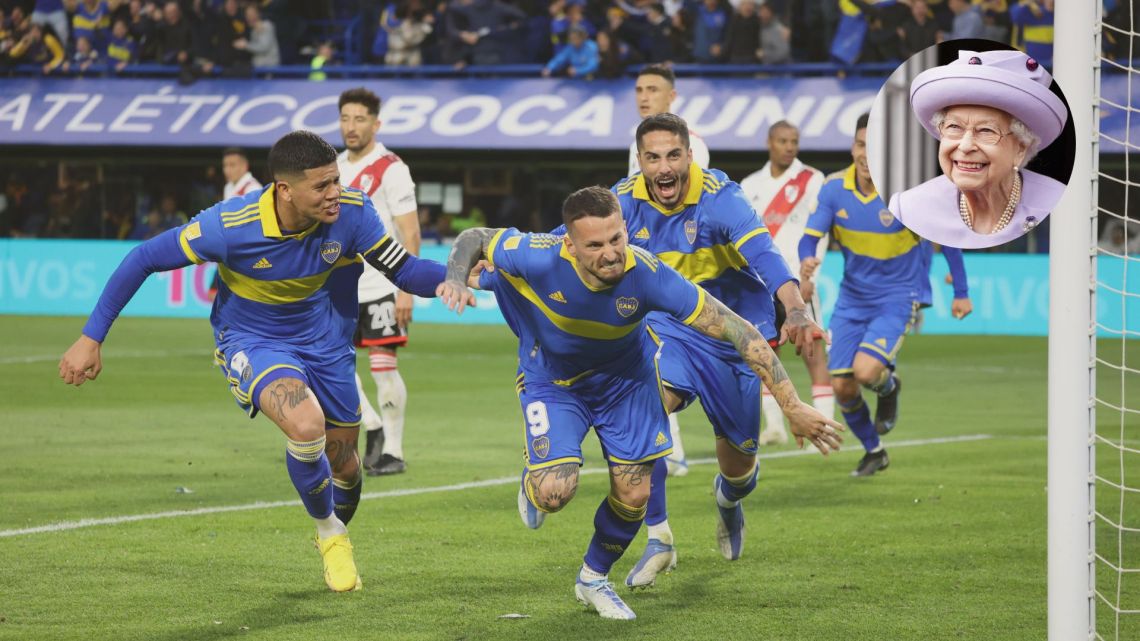 Insólito mensaje sobre el descenso de River en el funeral de la Reina ...