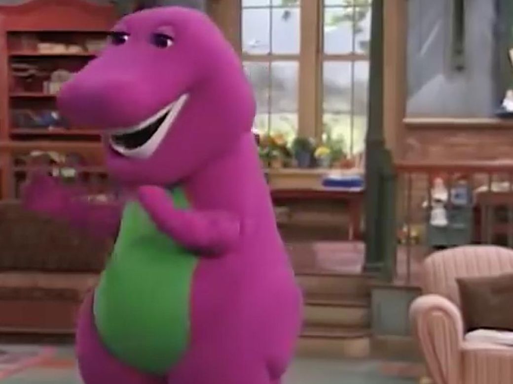 Malvado Barney El Dinosaurio