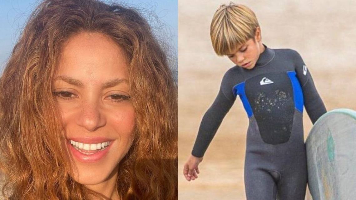 Shakira debió retar en público a su hijo Sasha Piqué | Caras