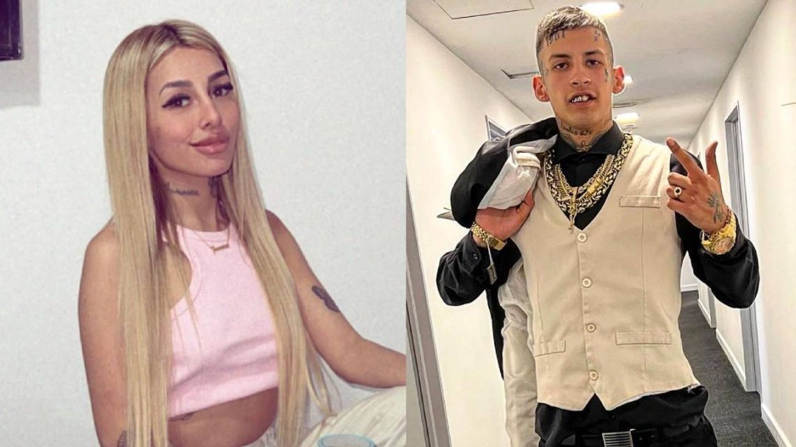 L-Gante y Tamara Báez se tatuaron juntos en medio de su pelea judicial ...