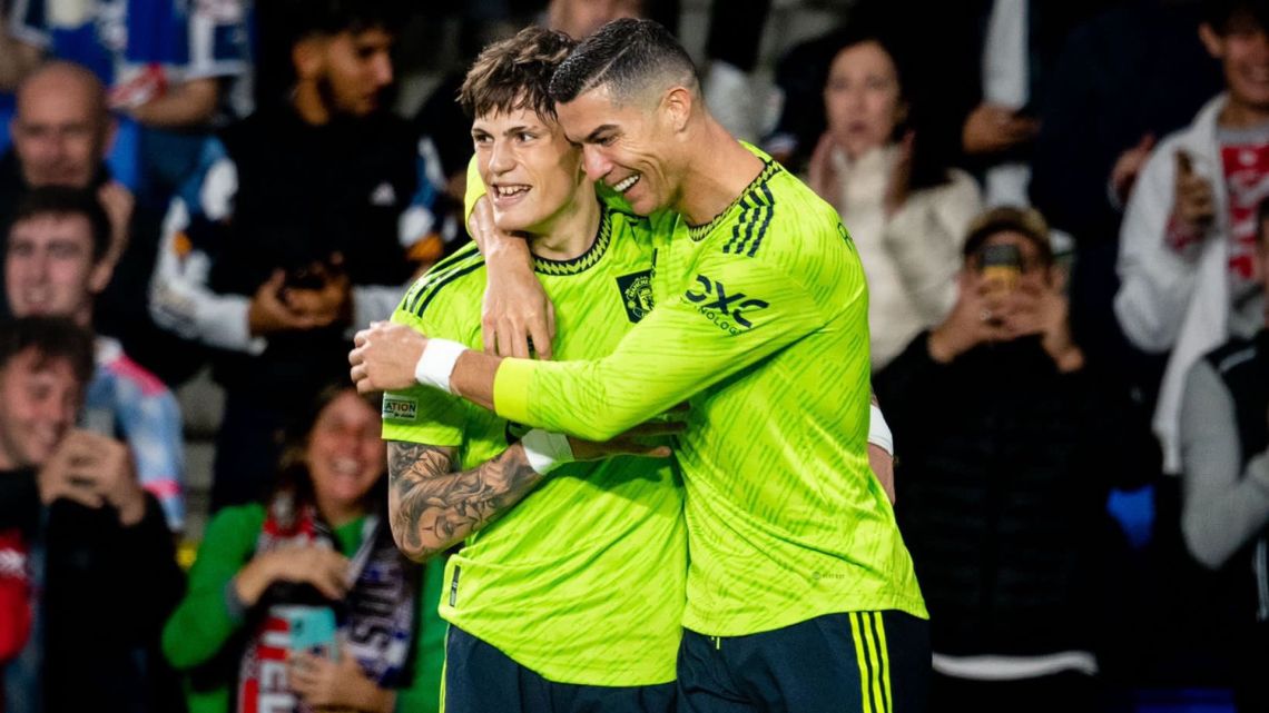 Manchester United clasificó con un gol de Garnacho | 442