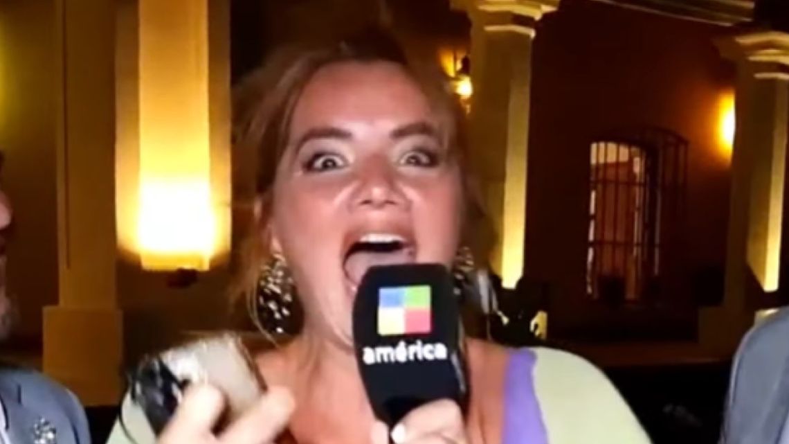 El incómodo momento de Nancy Pazos en el casamiento de Florencia Peña ...