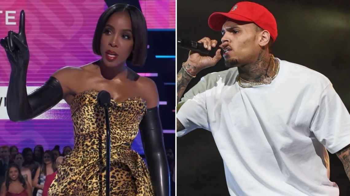 La fuerte defensa de Kelly Rowland a Chris Brown, tras ser abucheado ...