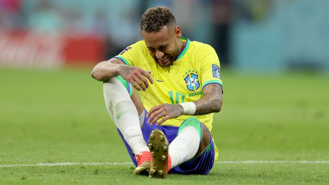 Fuerte baja para Brasil en el Mundial de Qatar: Neymar se pierde la ...