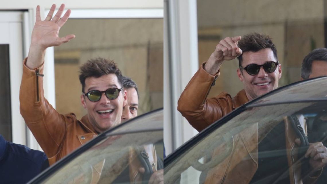 Ricky Martin en la Argentina: todas las fotos de su llegada | Caras