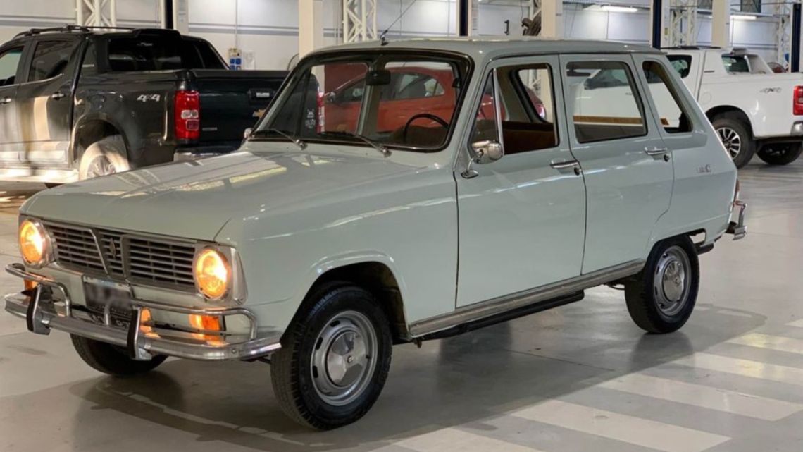 Conocé este Renault 6 de 1970 con menos de 60.000 km | Parabrisas