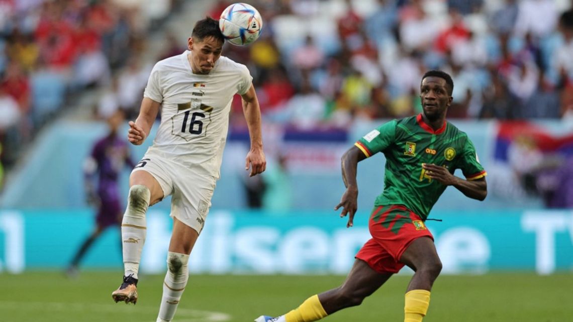 Camerún y Serbia empataron 3 a 3 en un partido vibrante del Mundial de ...