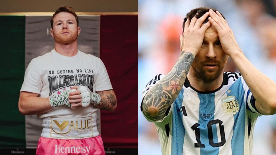 Canelo Álvarez estalló de furia contra Messi: "¡Que le pida a Dios que ...