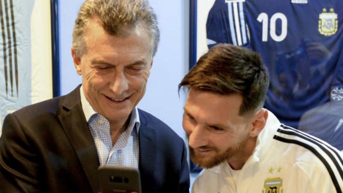 Macri dijo qué elegiría entre ser presidente y ver a Messi campeón | Perfil