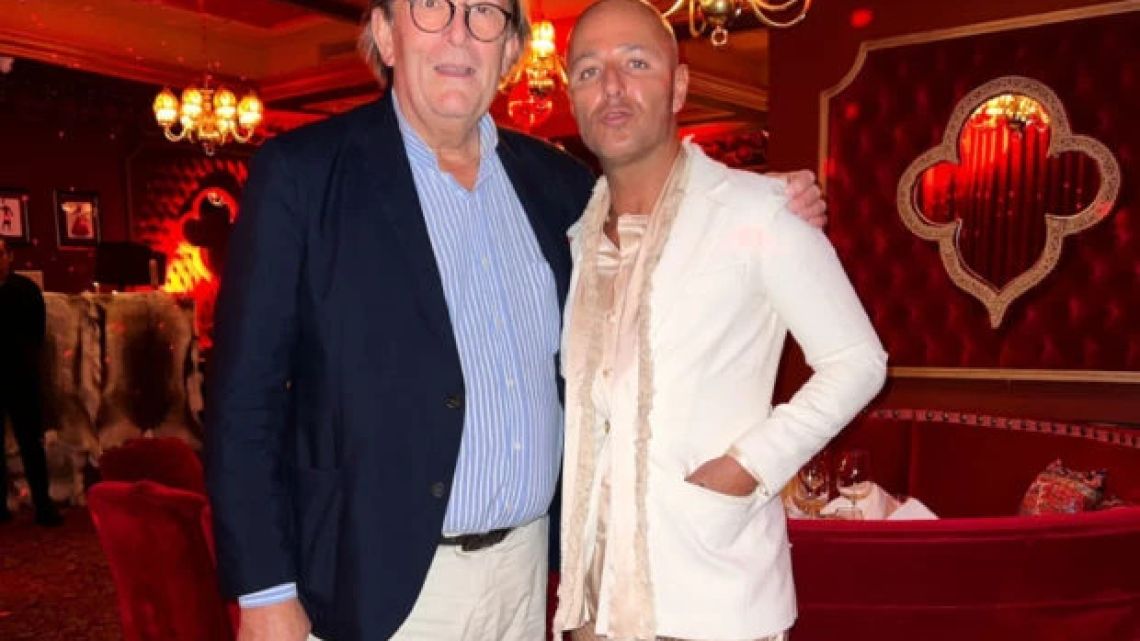 Francois L.Vuitton presentó su colección personal en el restaurante ...