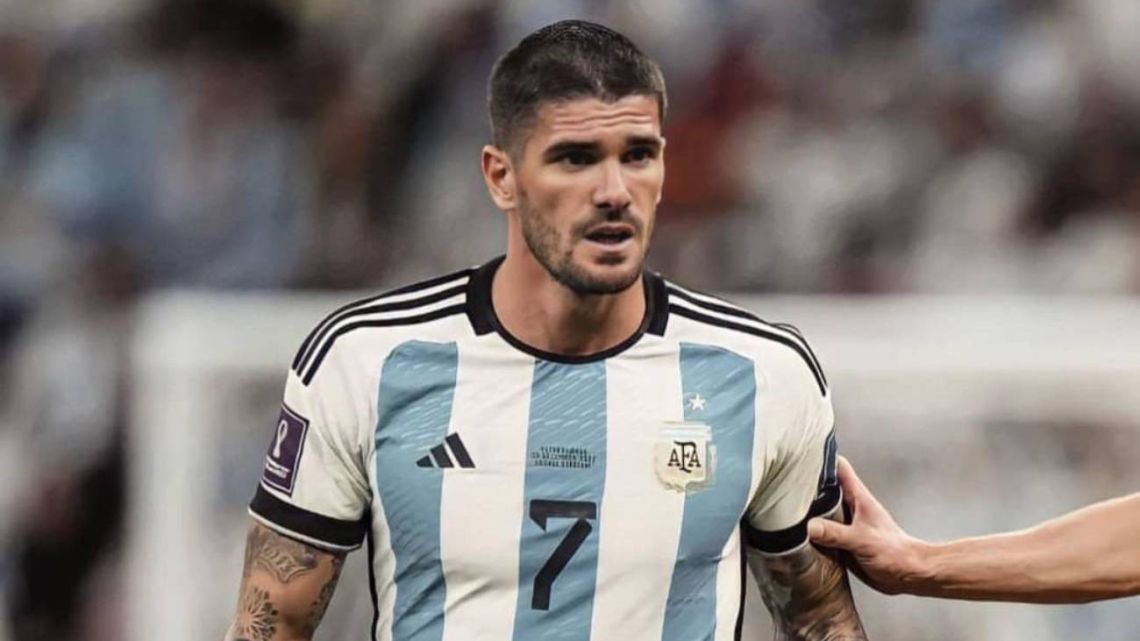 Con lágrimas en los ojos, Rodrigo de Paul puso la piel de gallina con ...