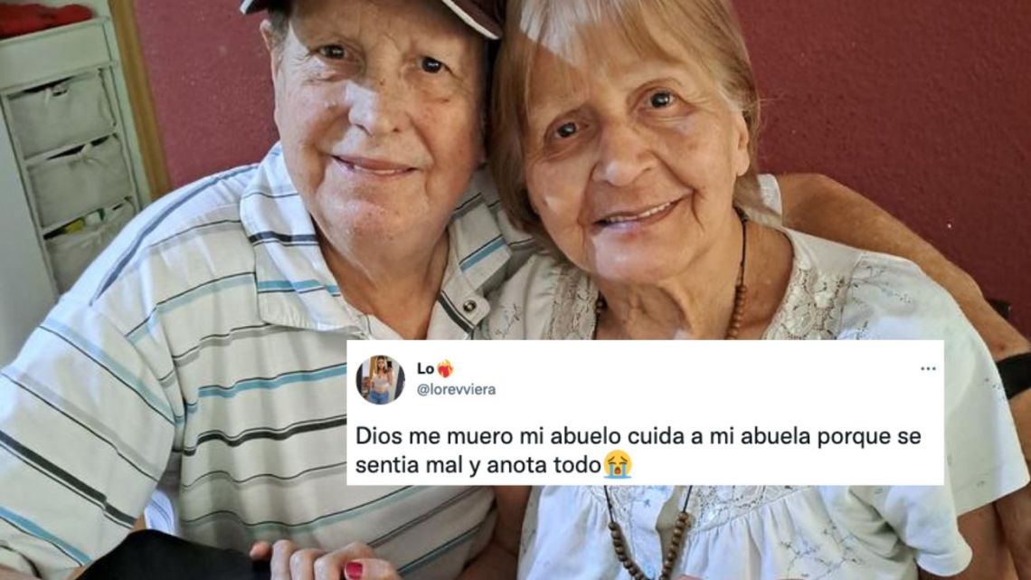 Mostró cómo su abuelo cuida a su abuela y conmovió a todos | Perfil