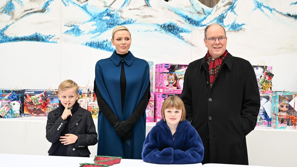 Charlene de Mónaco celebra una navidad mágica en el Palacio Grimaldi ...