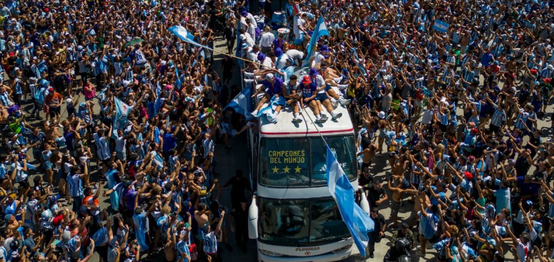 Argentina parties at huge victory parade in Buenos Aires | Buenos Aires ...