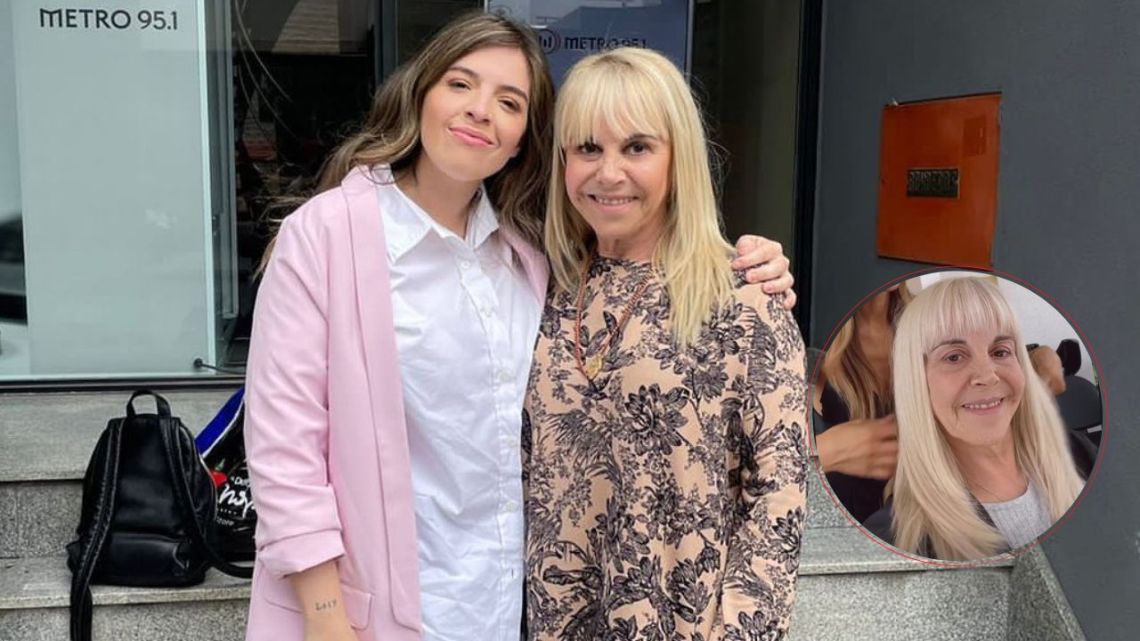 Claudia Villafañe le copió el look a su nieta Roma, la hija mayor de ...