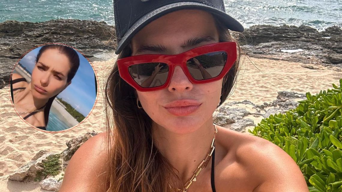 La China Suárez mostró cómo nada en una increíble pileta circular con vista al mar | Caras