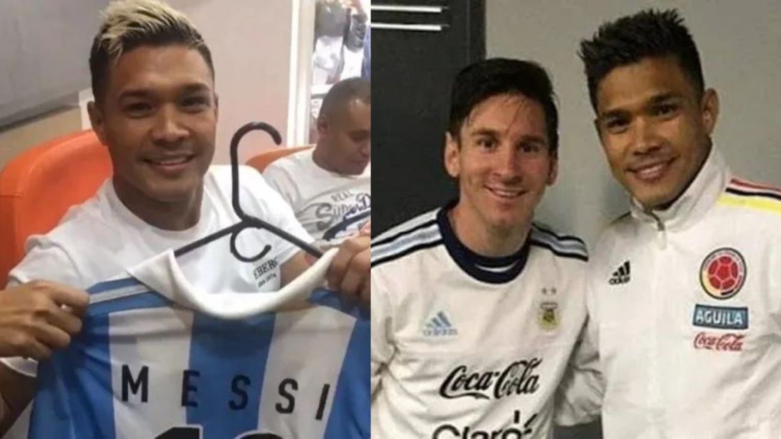 Insólito: Teo Gutiérrez rifó una camiseta de Messi pero se quedó con el ...