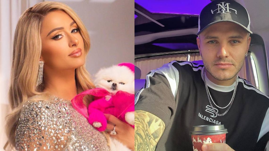 La inesperada buena onda entre Mauro Icardi y Paris Hilton: likes y comentarios que llamaron la ...