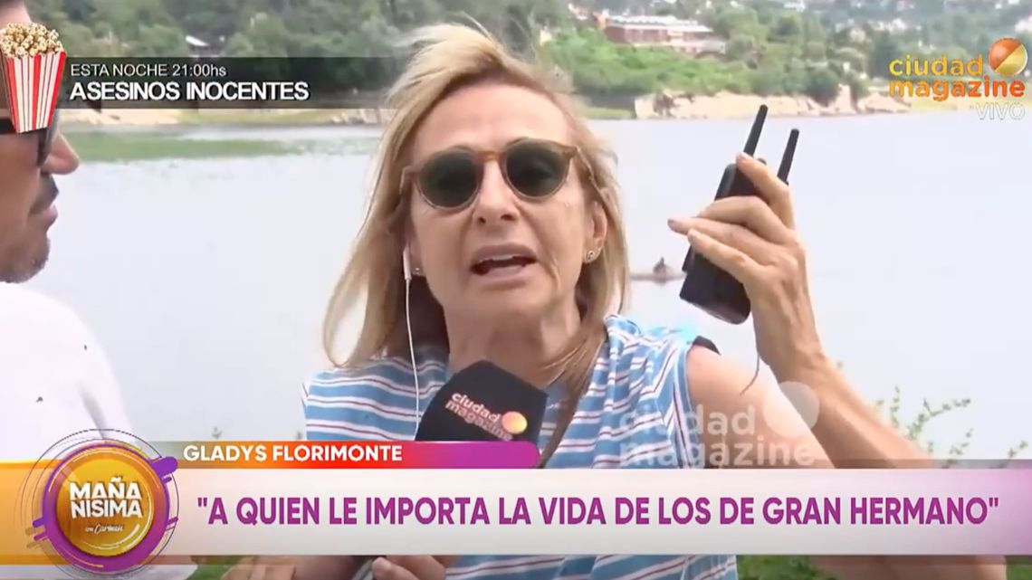Gladys Florimonte estalló de furia en vivo tras ser consultada por Gran Hermano: "Por eso ...